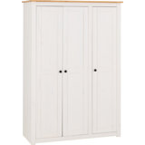 Marlow Home Co. Amaru 3 Door Solid Wood Wardrobe & Reviews | Wayfair.co.uk